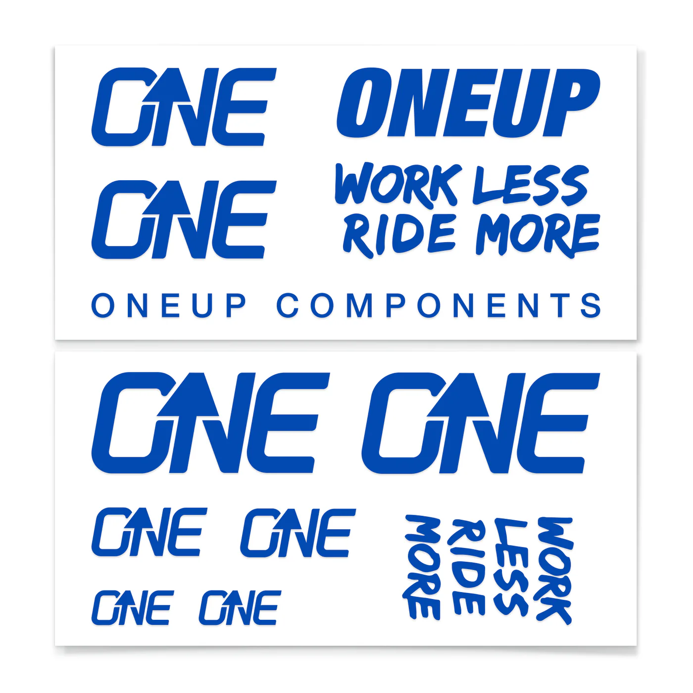 Oneup Decal Kit BLUE – Adrenaline Bike Works